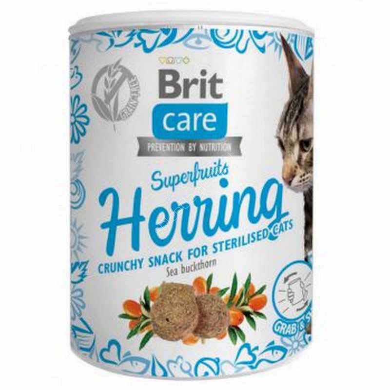 Brit Care Kot 100g Snack Śledź - sklepDaglezja.pl